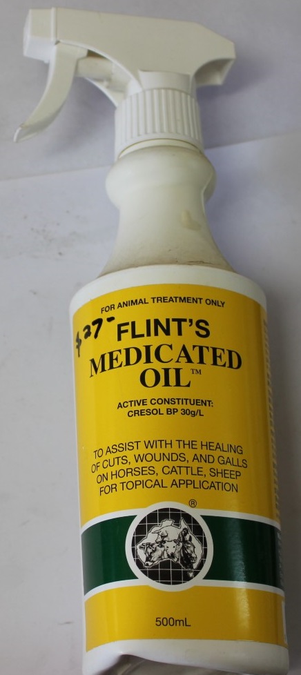 Flints Medicated Oil 500ml | Grainland Moree